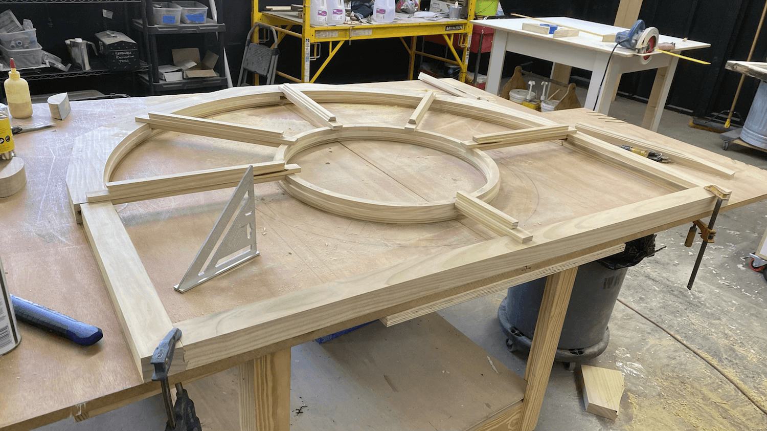 Radiused Transoms Being Restored at Centro Español de Tampa - Wood ...